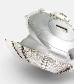 Judith Leiber Ufo Crystal-embellished Clutch