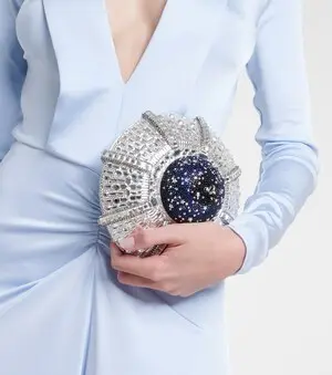 Judith Leiber Ufo Crystal-embellished Clutch