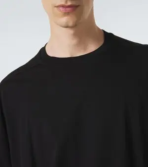 Rick Owens Tommy Oversized Cotton Jersey T-shirt