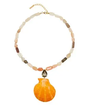JENNIFER BEHR Embellished Pendant Necklace - Multicoloured