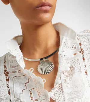 JENNIFER BEHR Dune Pendant Necklace - Silver