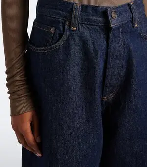 AGOLDE Rounded Baggy Wide-leg Jeans