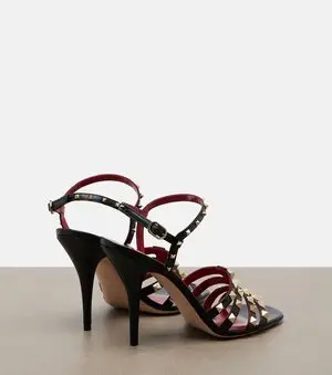 Valentino Garavani Rockstud Leather Heeled Sandals