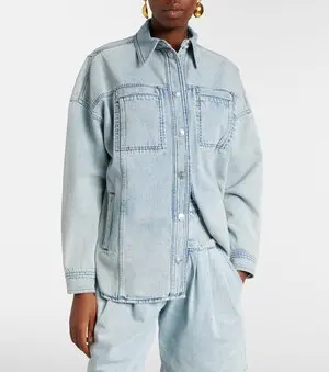 MARANT ETOILE Imana Denim Shirt