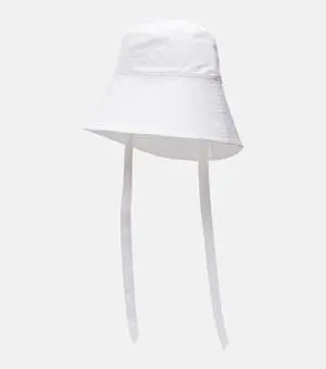 Miu Miu Cotton Poplin Bucket Hat
