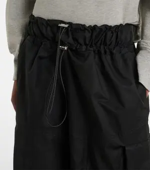 Attico Cotton-blend Cargo Pants