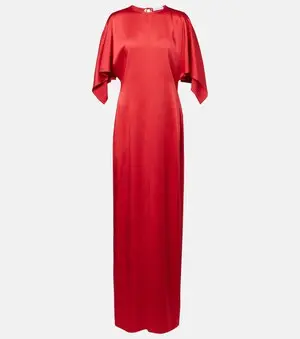 Stella McCartney Open-back Satin Gown