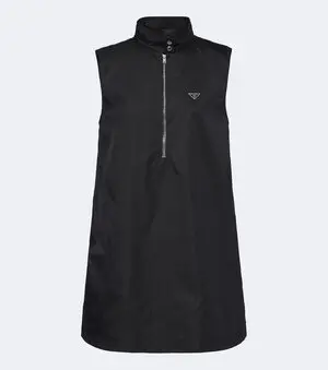 Prada Re-nylon Minidress - Black