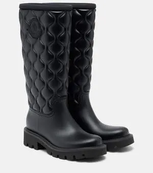 Moncler Kickstream Rain Boots - Black