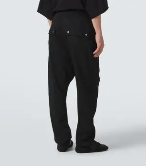 Rick Owens Bela Wool Wide-leg Pants - Black