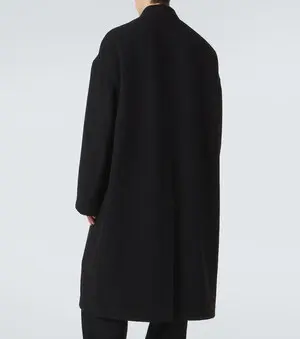 Rick Owens Brad Virgin Wool Coat