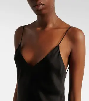 BLAZÉ MILANO Manipur Satin Camisole - Black