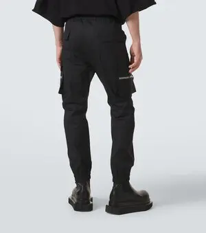 Rick Owens Mastodon Cotton-blend Poplin Cargo Pants