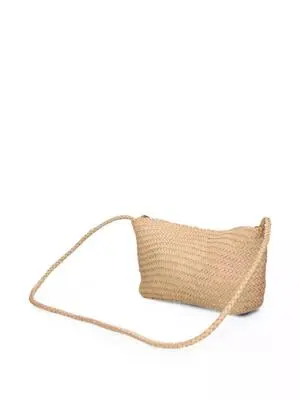 Dragon Diffusion Corsica Woven Leather Crossbody Bag - Neutrals