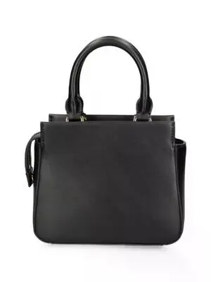 Lacoste Logo-plaque Tote Bag - Black