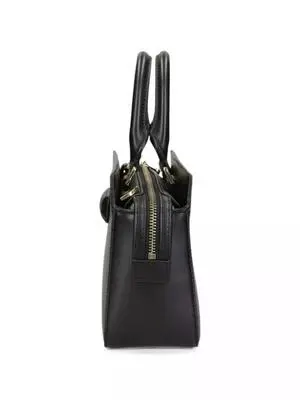 Lacoste Logo-plaque Tote Bag - Black
