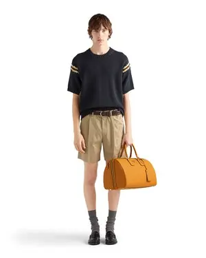 Prada Saffiano Leather Travel Bag