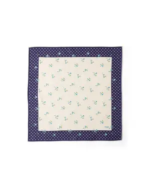 Prada Printed Silk Twill Scarf 55 - Neutral