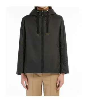 Max Mara Long-sleeved Cotton-padded Jacket