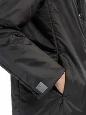 Max Mara Long-sleeved Cotton-padded Jacket