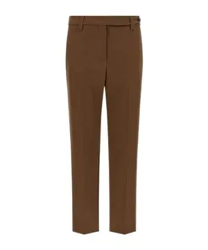 Brunello Cucinelli Pleated Tailored Trousers - Brown