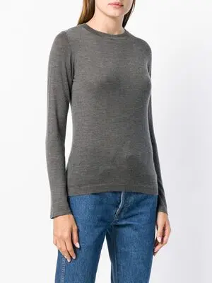 Brunello Cucinelli Long-sleeve Fitted Sweater - No