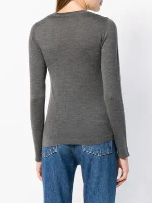 Brunello Cucinelli Long-sleeve Fitted Sweater - No