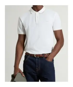Woolrich Tipped Logo Polo Shirt