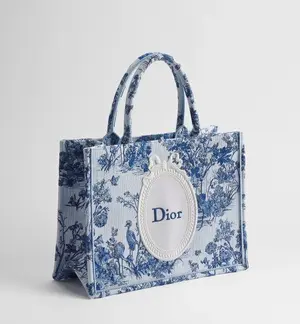 Dior Dioriviera Medium Book Tote With Strap