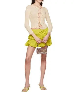 By Far Rachel Zipped Mini Bag