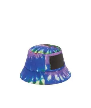 J.W.ANDERSON Jw Anderson Tie-dyed Logo-patch Bucket Hat