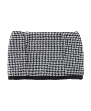 Miu Miu Houndstooth Mini Skirt