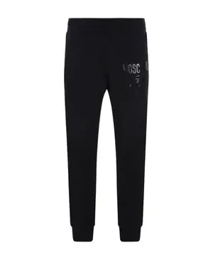 Moschino Logo-print Track Pants - Black