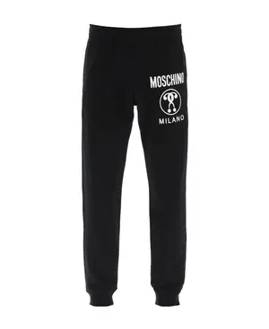 Moschino Logo-print Track Pants - Black