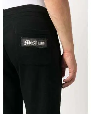 Moschino Logo-patch Elasticated Track Pants