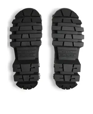 Balenciaga Bulldozer Round Toe Platform Boots