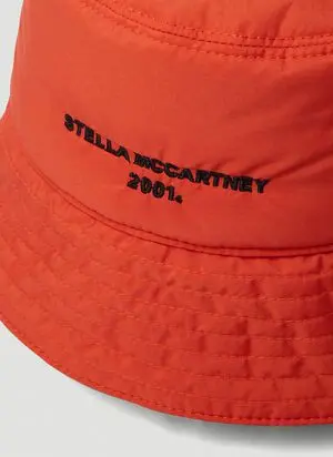 Stella McCartney Embroidered Logo Fisherman's Hat