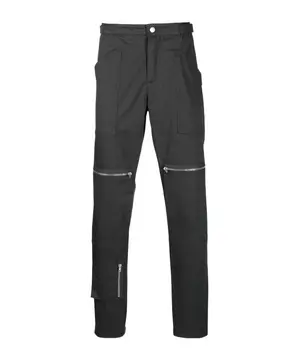 Moschino Pocket Casual Pants - Black