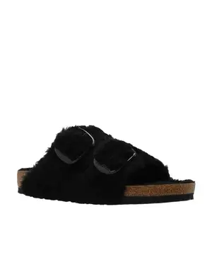 BIRKENSTOCK Logo Slippers