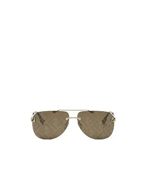 Fendi Pilot Frame Sunglasses - Brown