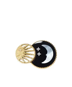 Dior Rose Céleste Ring - Black