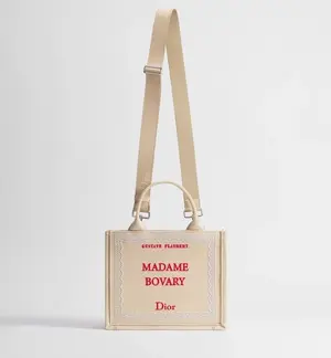 Dior Small Book Tote With Strap