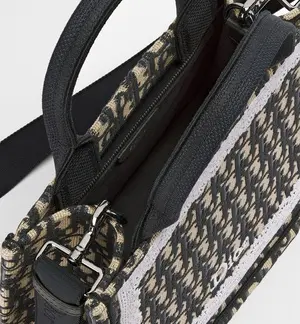 Dior Small Book Tote With Strap