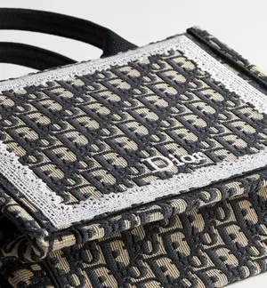 Dior Small Book Tote With Strap