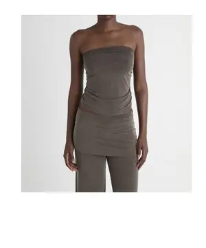 Paloma Wool Adriana Ii Double-buckle Belt Top