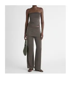 Paloma Wool Adriana Ii Double-buckle Belt Top