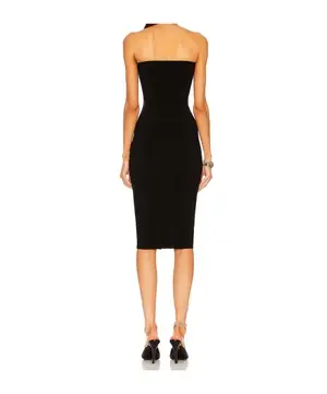 Norma Kamali Strapless Dress