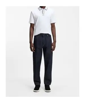 Hugo Boss Contrast Trim Short-sleeved Polo Shirt