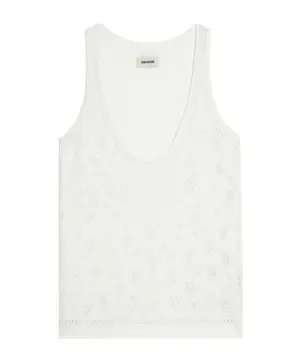 Zadig&Voltaire Tank Top Jossy - White