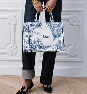 Dior Medium Book Tote With Strap